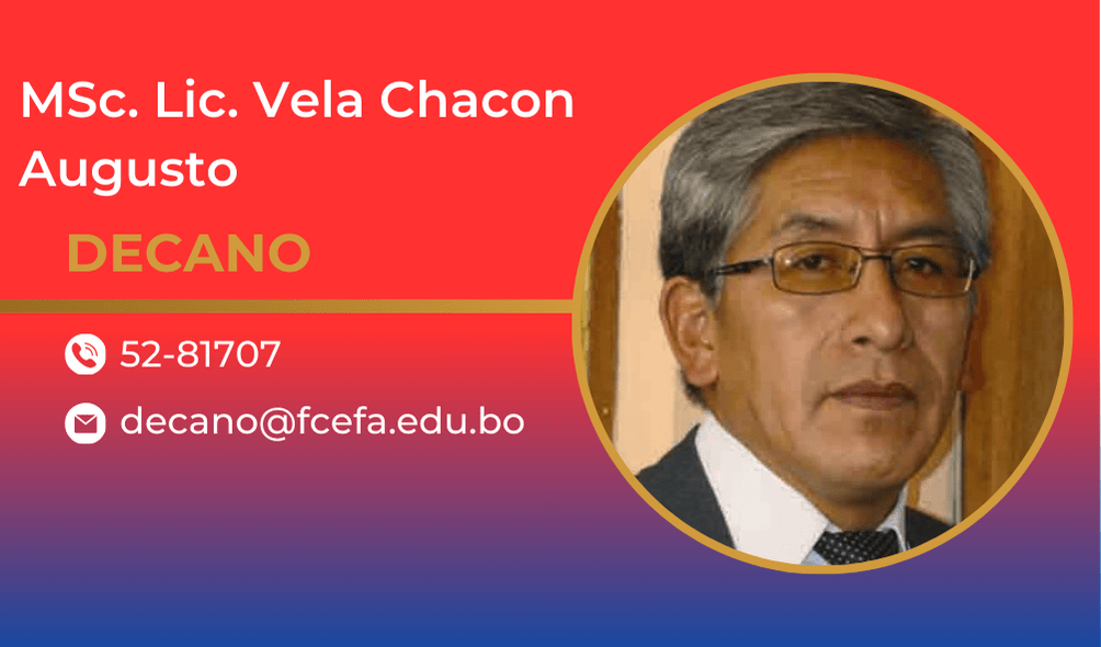 FCEFA - AUTORIDADES FACULTATIVAS