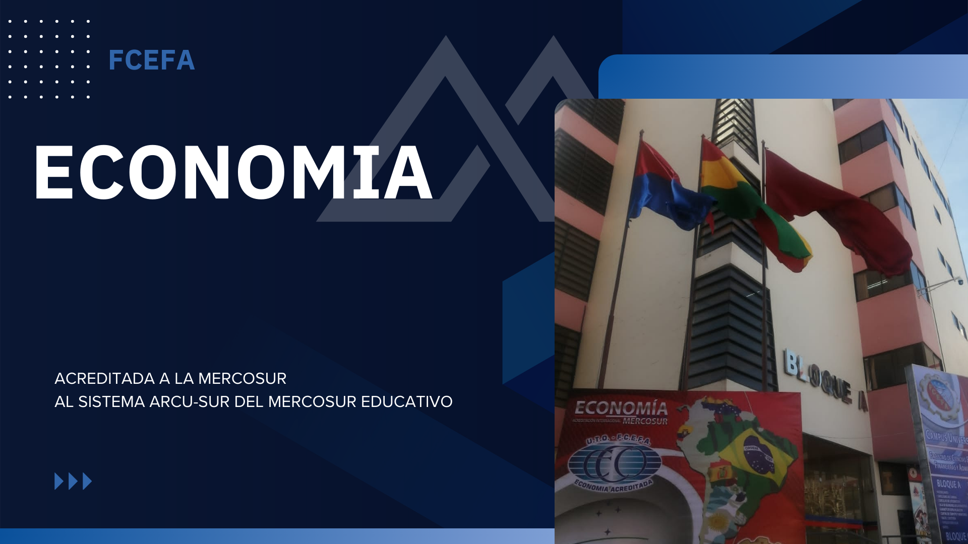 FCEFA - Facultad de Ciencias Economicas Financieras y Administrativas